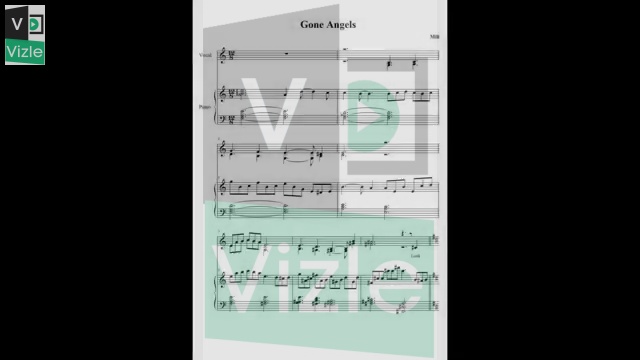 Mili - Gone Angels (piano sheet) | Vizle: video to PDF, PPT, Text