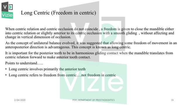 OCCLUSION IN FIXED PROSTHODONTICS | Vizle: video to PDF, PPT, Text